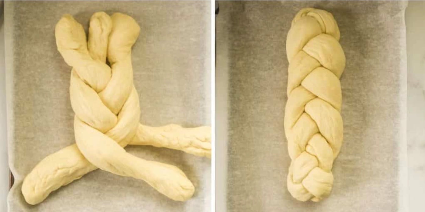 Braided Italian Bread (Soft and Fluffy) : Heart's Content Farmhouse