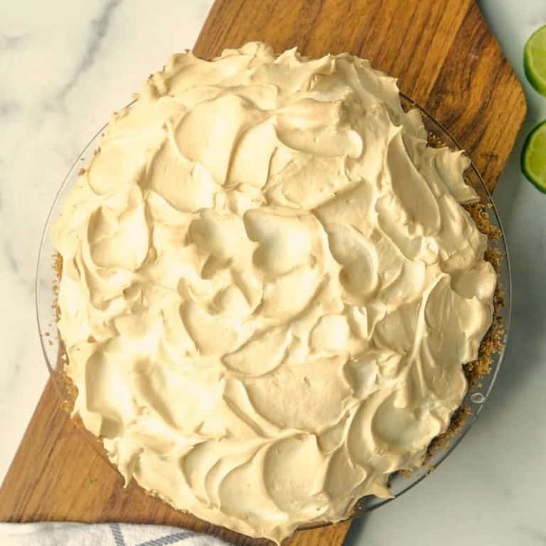 Key Lime Pie with Meringue Topping (Recipe + VIDEO)