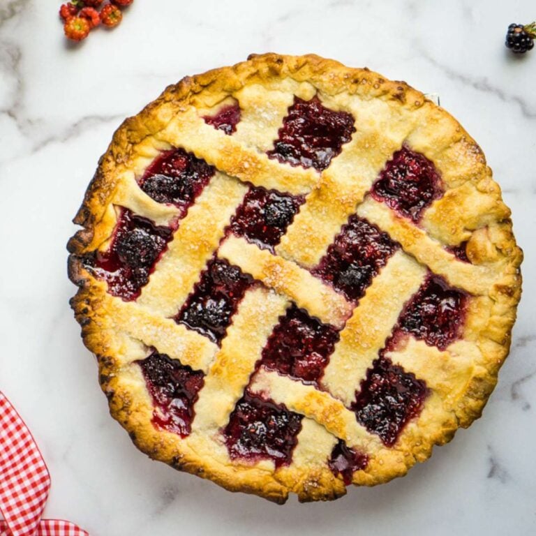 Blackberry Raspberry Pie (A Favorite Summer Dessert)
