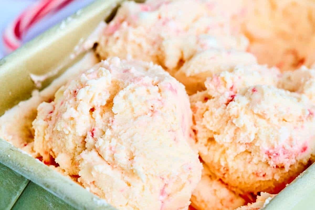 Candy Cane Ice Cream Recipe + VIDEO!