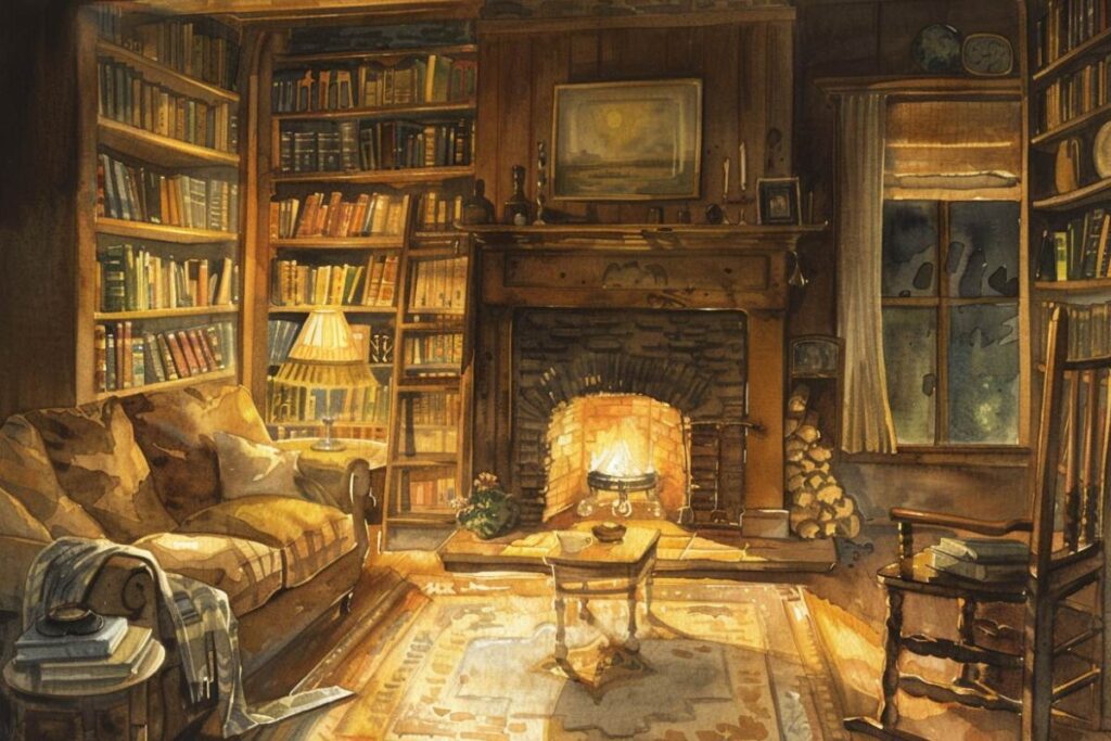 6 Ways to Set Up a Cozy Home Library You'll Actually Use + Cherish