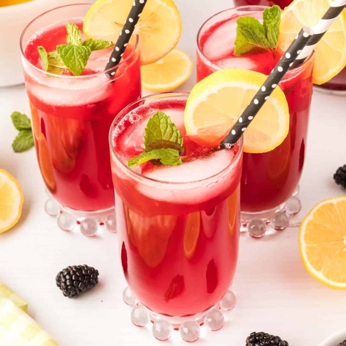 Blackberry Lemonade with
