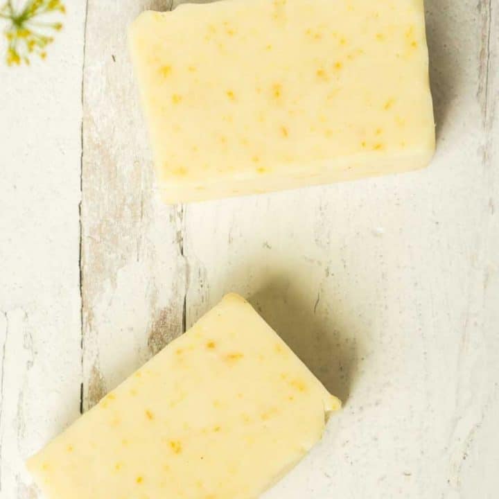 Lemon Soap Recipe: Cold Process Soap Tutorial
