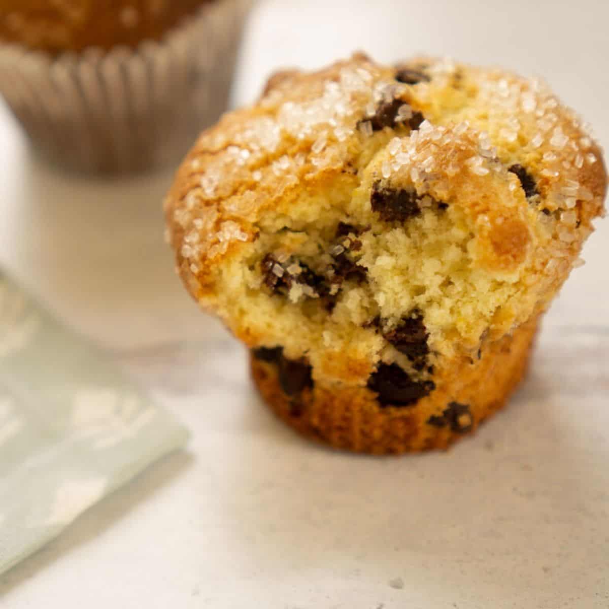 The Best Jumbo Chocolate Chip Muffins You’ll Ever Make at Home