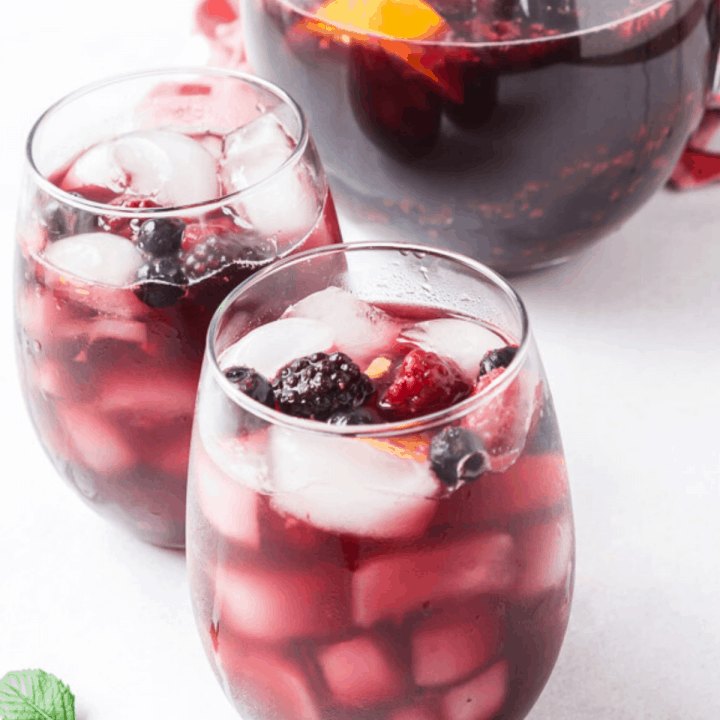 The BEST Triple Berry Sangria Recipe, Easy to Make!
