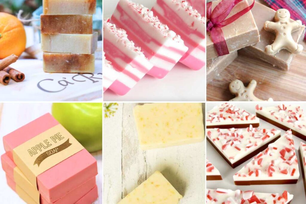 15 Gorgeous Christmas Soap Recipes to Make and Give