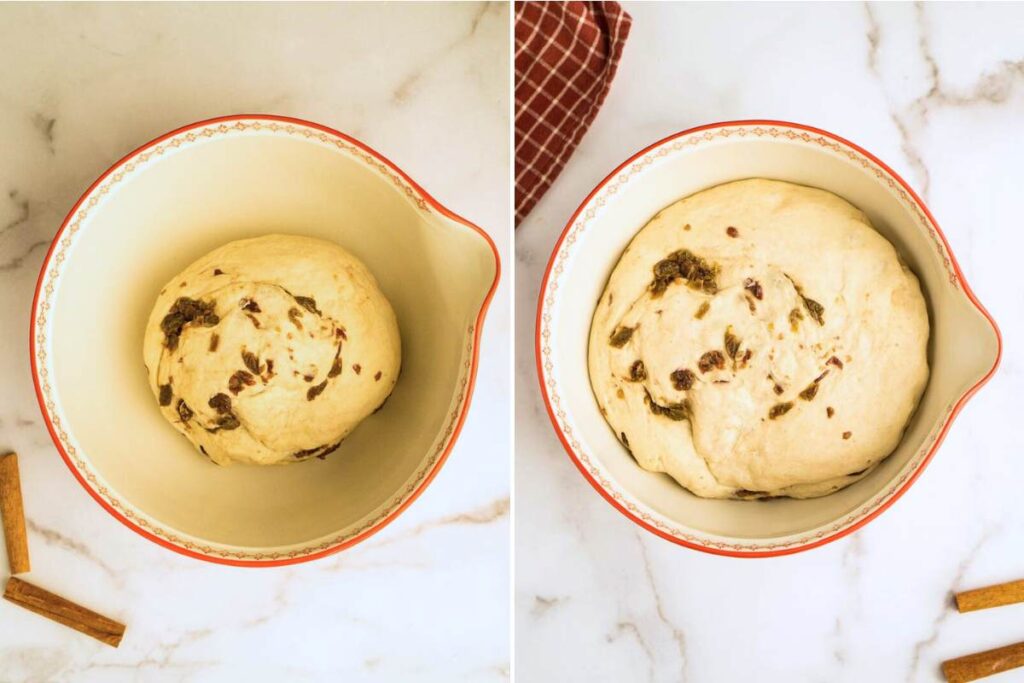 Iced Cinnamon Raisin Bread