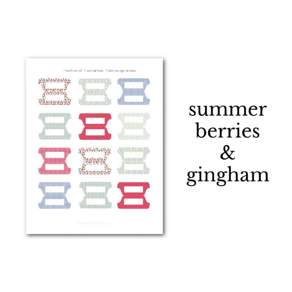 Free Printable Binder Divider Tabs : Heart's Content Farmhouse