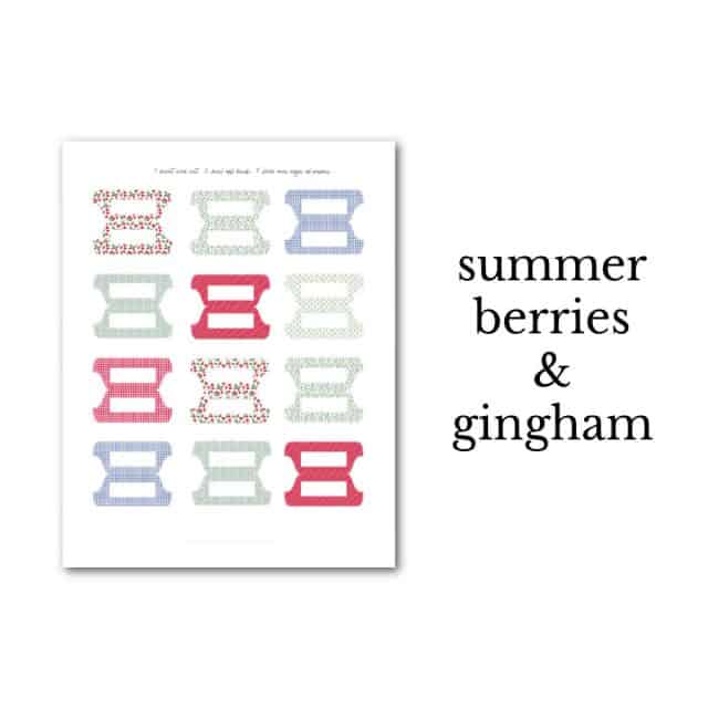 Free Printable Binder Divider Tabs : Heart's Content Farmhouse
