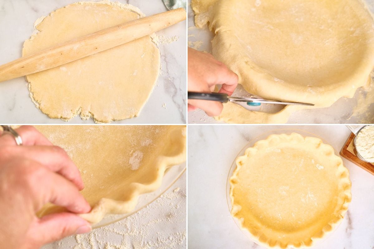 Super Flaky Pie Crust with Butter and Shortening
