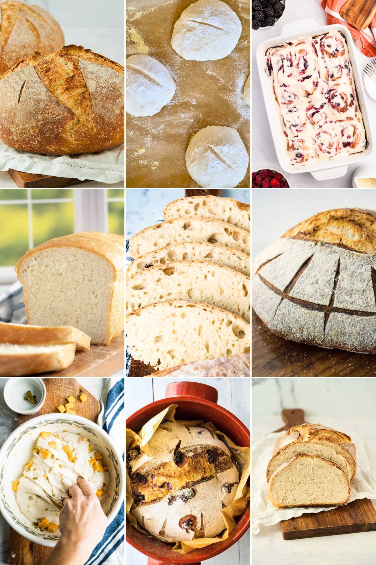 Heritage Farmhouse White Sourdough Bread