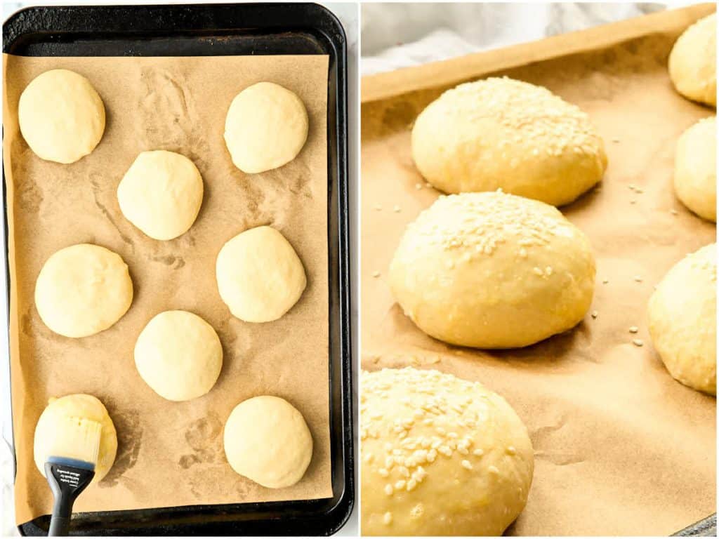 Soft Brioche Burger Buns