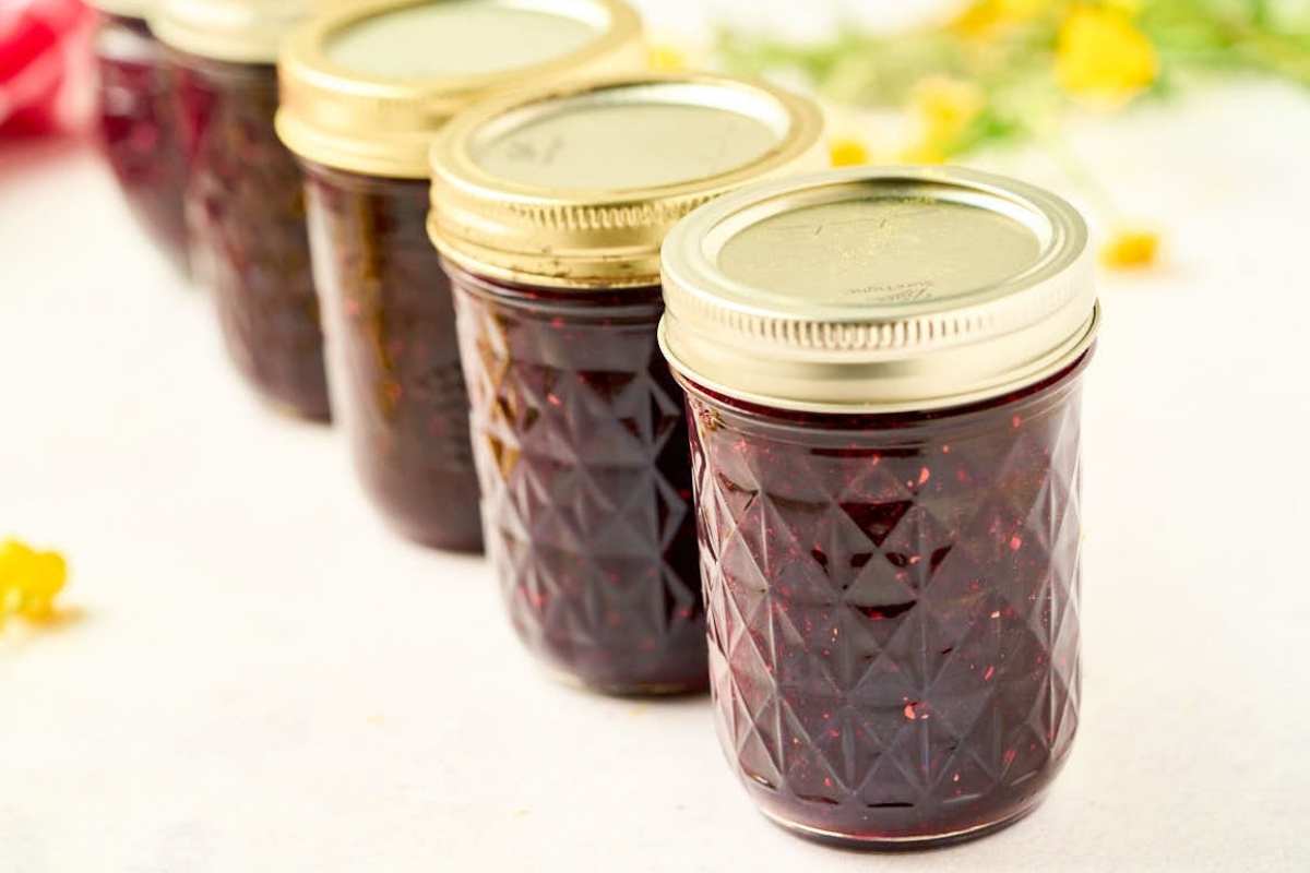 Triple Berry Jam for Canning : Heart's Content Farmhouse