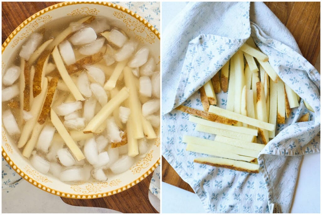 Crispy Deep Fried French Fries (Step-by-Step)