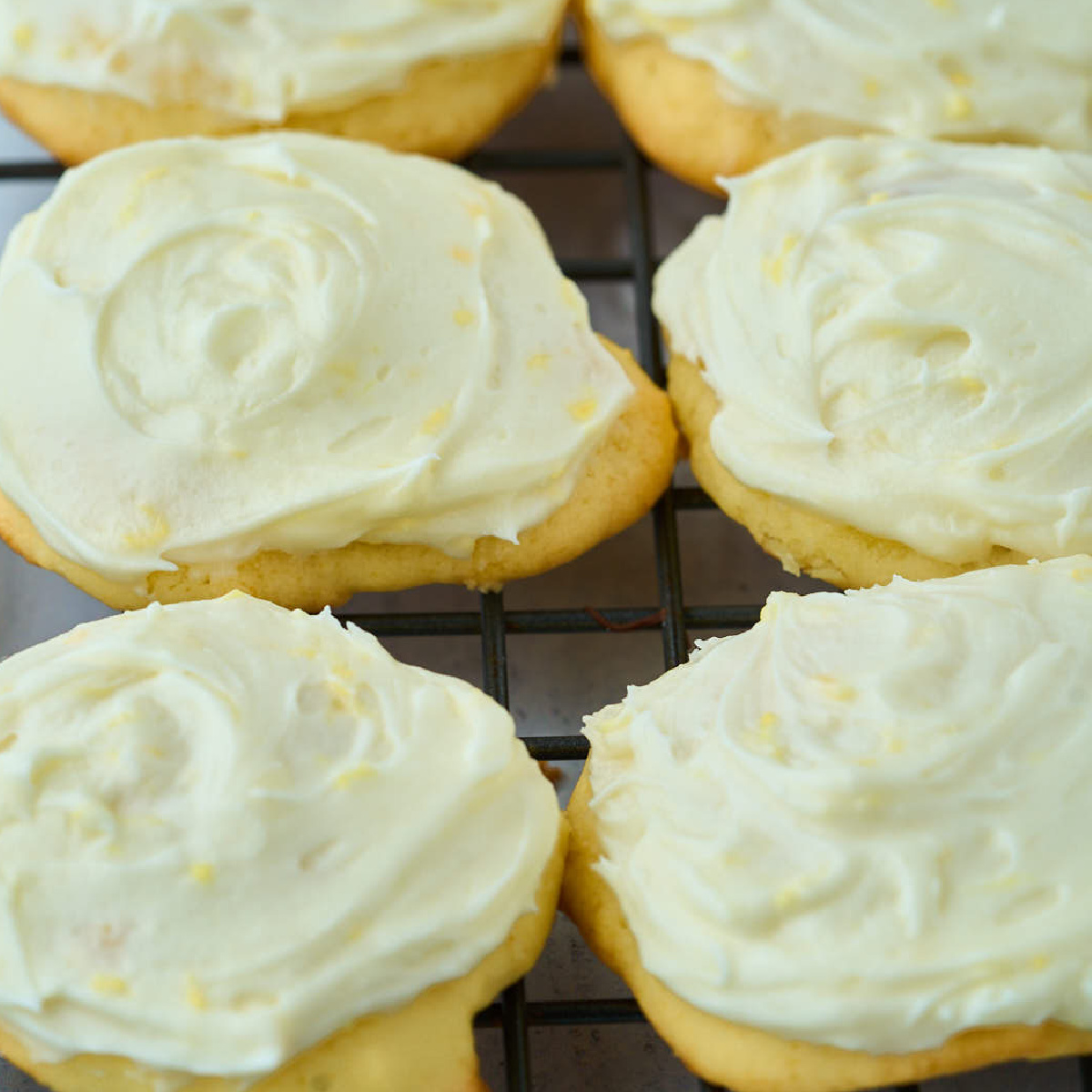 Lemon Sour Cream Cookies : Heart's Content Farmhouse