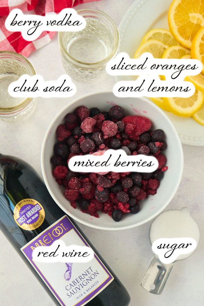 How to Make Super Easy Triple Berry Sangria