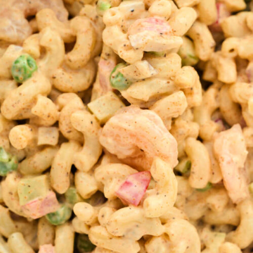 Shrimp Macaroni Salad with Old Bay : Heart's Content Farmhouse
