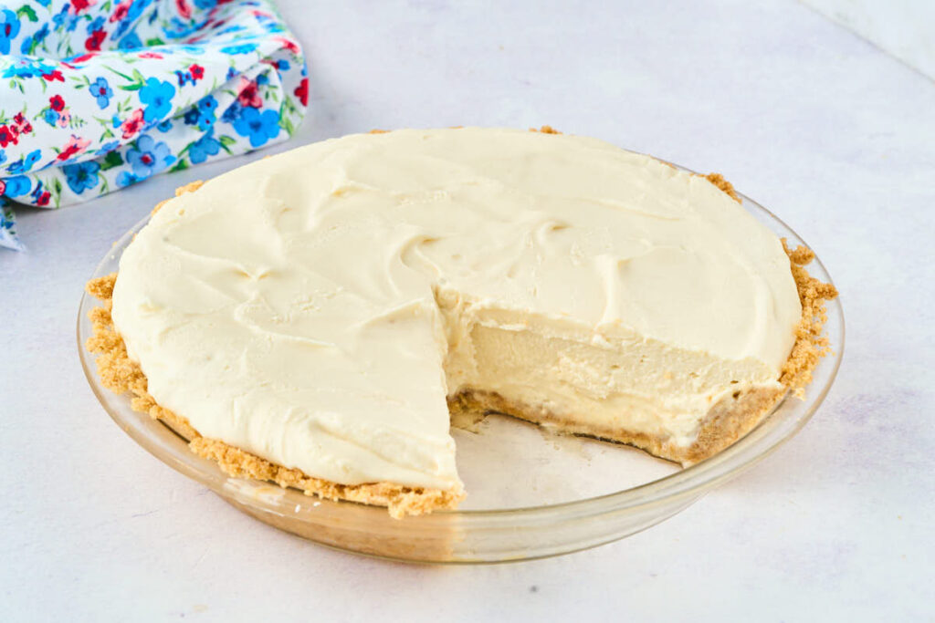 No-Bake Vanilla Cream Pie : Heart's Content Farmhouse