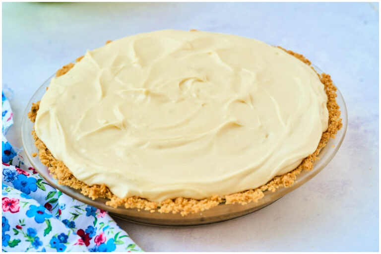 No-Bake Vanilla Cream Pie : Heart's Content Farmhouse