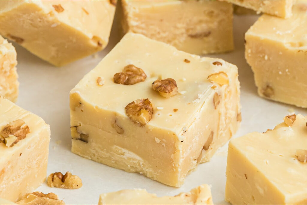 Easy Maple Nut Fudge Recipe