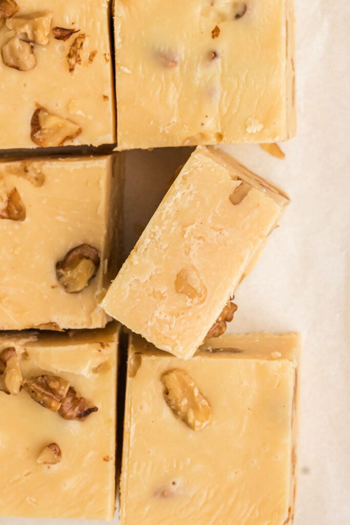 Easy Maple Nut Fudge Recipe