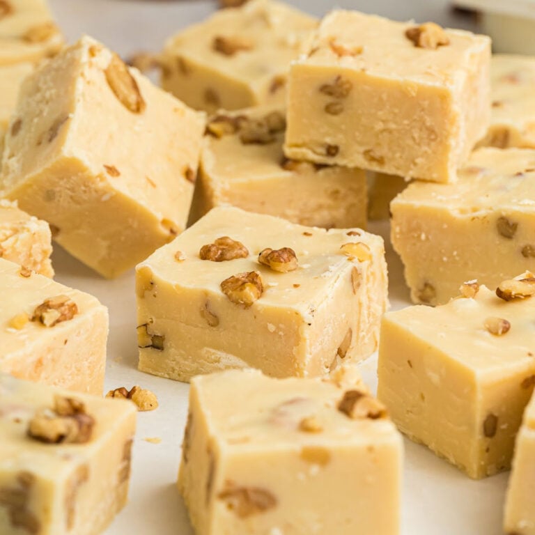Easy Maple Nut Fudge Recipe