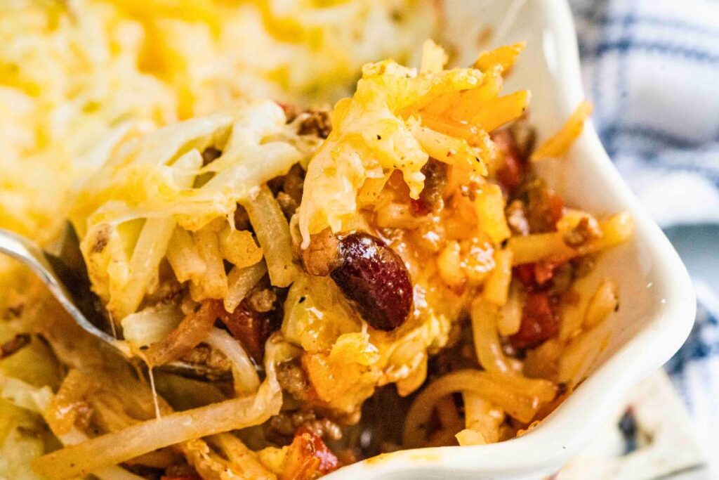 Chili Hash Brown Casserole