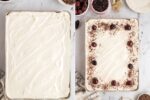 Black Forest Sheet Cake with Whipped Cream Frosting