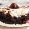 Black Forest Sheet Cake with Whipped Cream Frosting