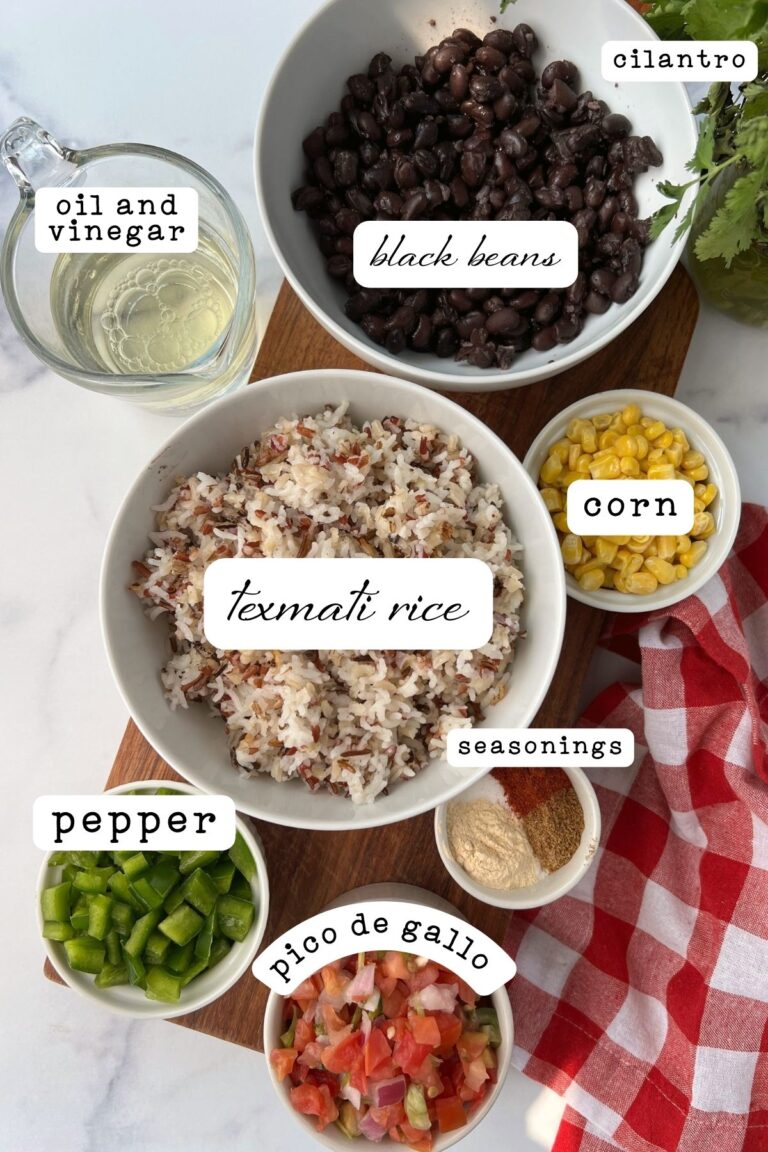Southwest Cowboy Rice Salad (Easy and Fresh)