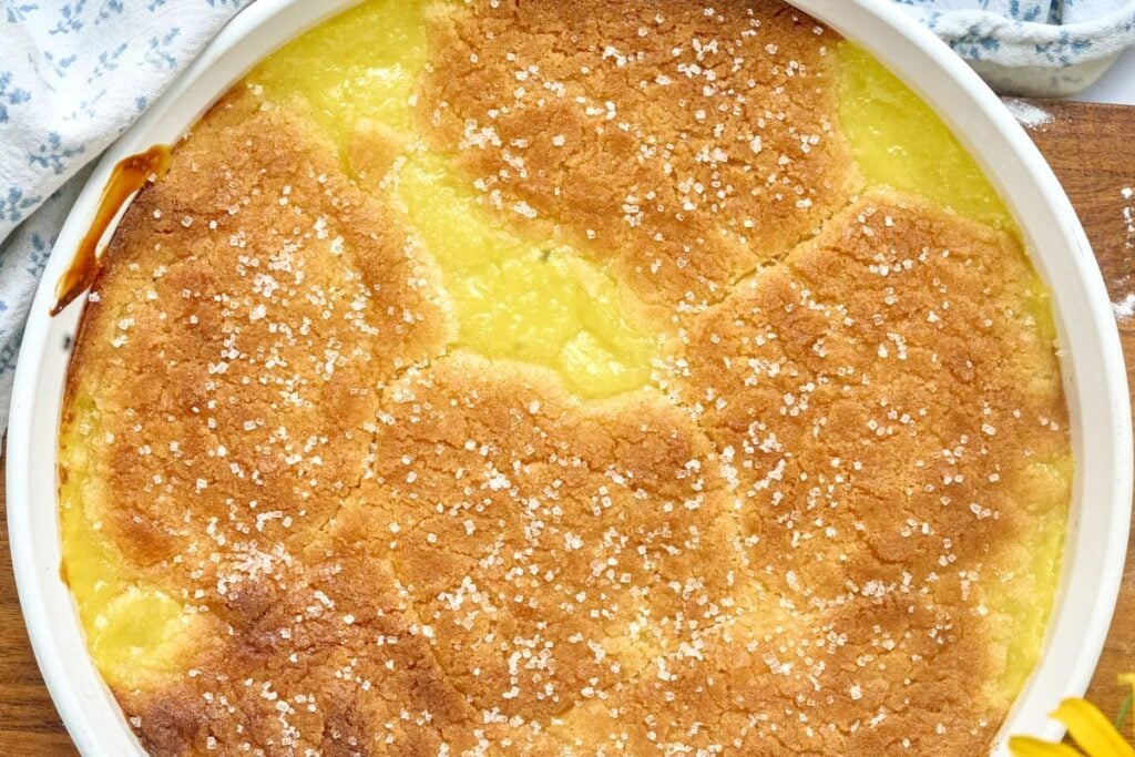 Easy Lemon Cobbler
