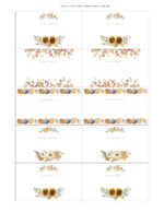 Fall Name Tags (A Pretty Free Printable)