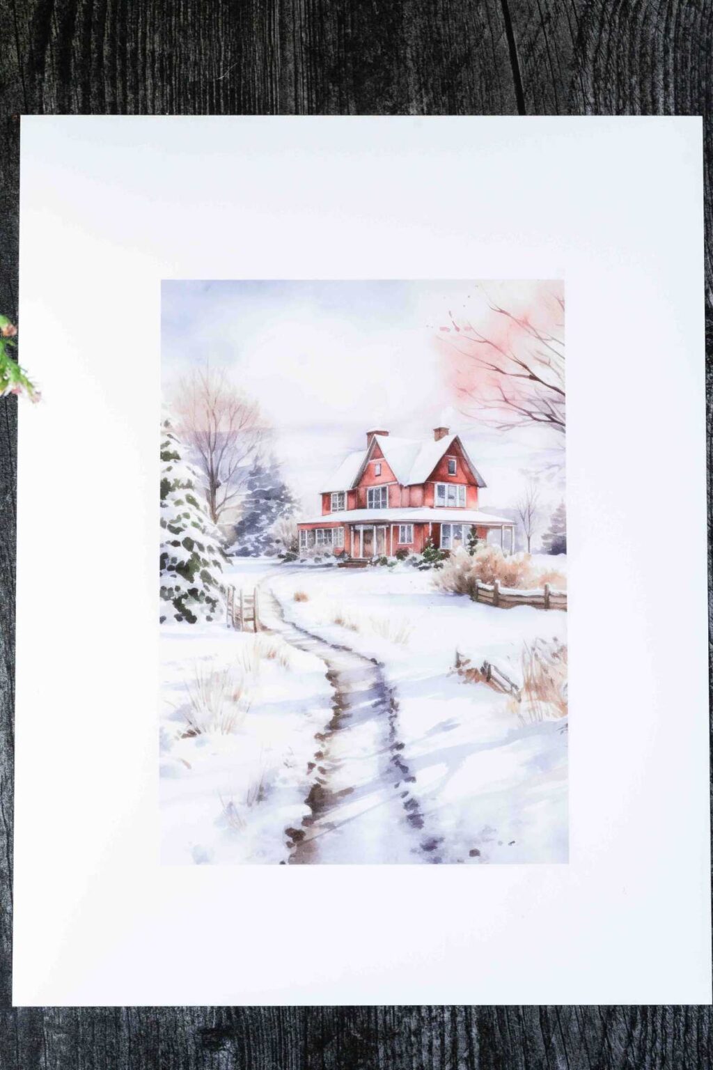 6 Gorgeous Farmhouse Watercolor Images {Free Printable Wall Art}