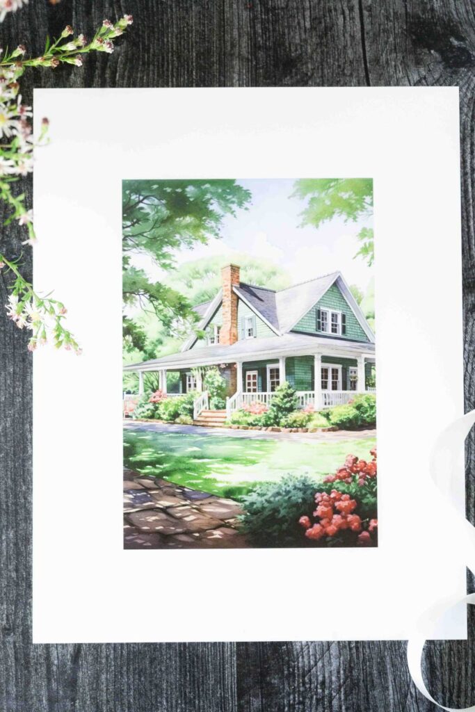 6 Gorgeous Farmhouse Watercolor Images {Free Printable Wall Art}