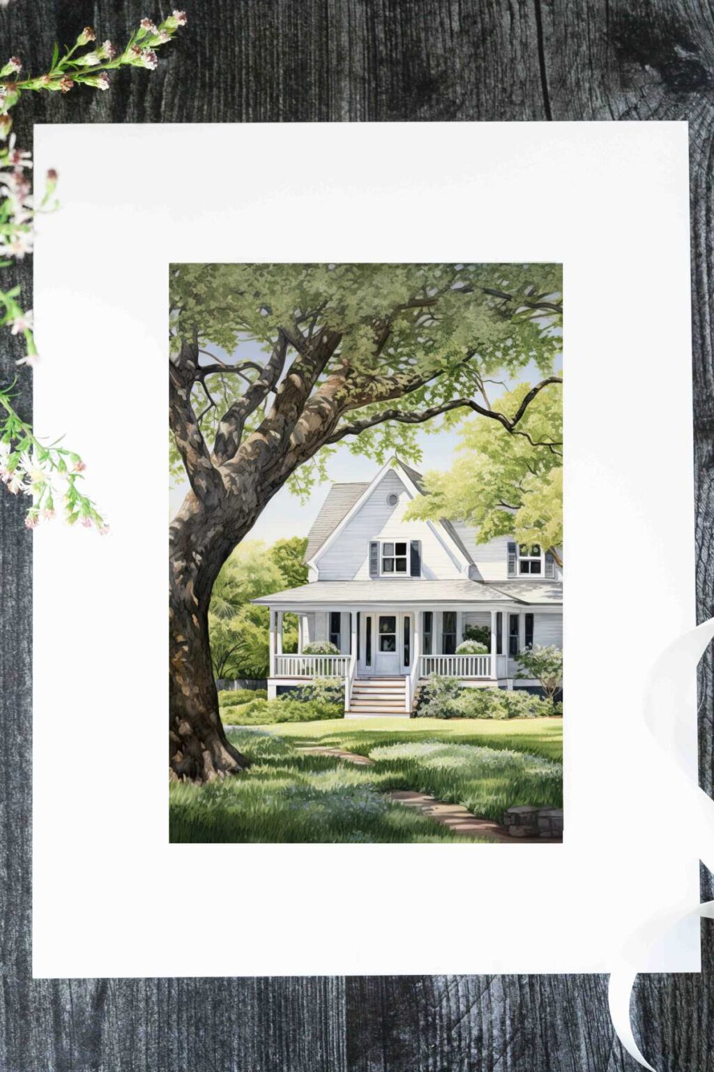 6 Gorgeous Farmhouse Watercolor Images {Free Printable Wall Art}