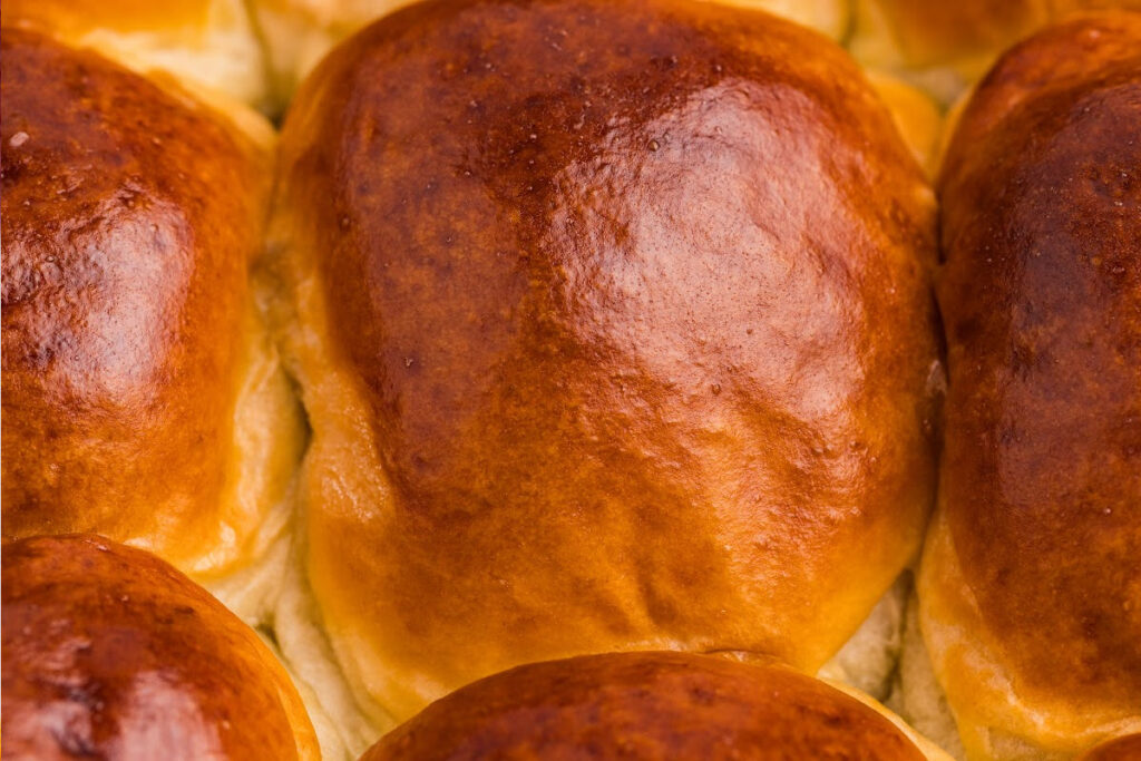 Soft + Fluffy Sourdough Dinner Rolls
