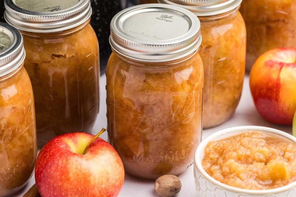 Classic Homemade Applesauce for Canning