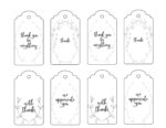 Printable Appreciation Tags (5 Pretty Styles)