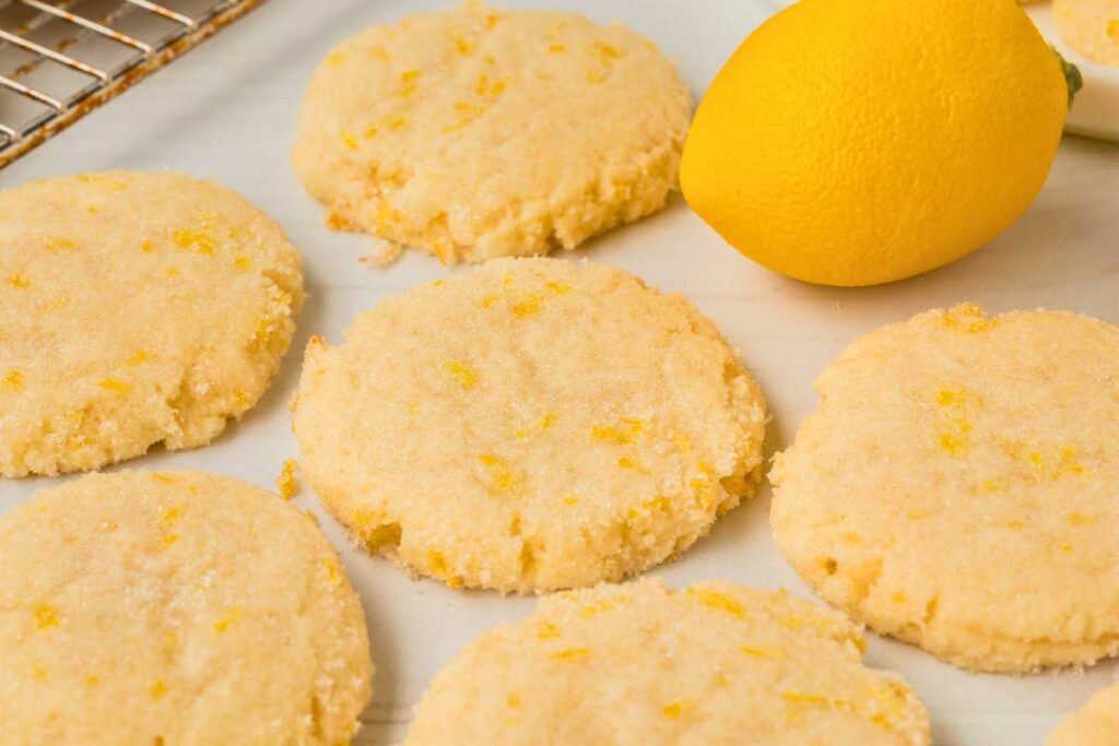 Old Fashioned Lemon Sugar Cookies