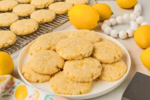 Old Fashioned Lemon Sugar Cookies
