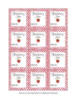 Simply Pretty Jam Jar Labels (Free Printable in 4 Styles)