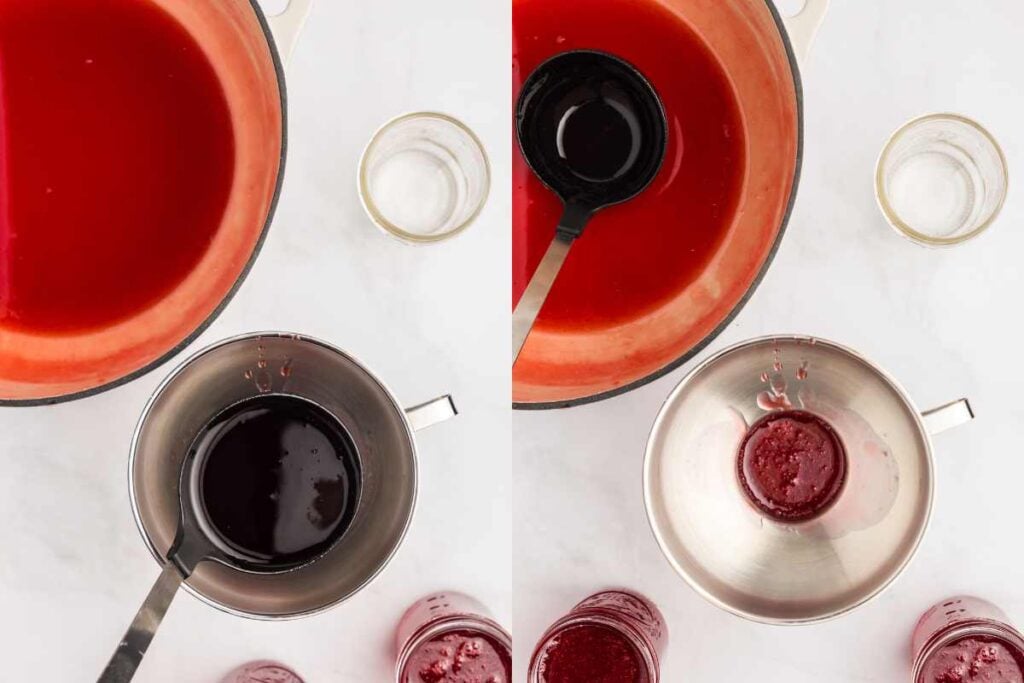 Strawberry Syrup for Canning {Step by Step}