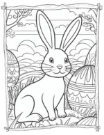 Free Easter Bunny Coloring Pages (5 Styles)