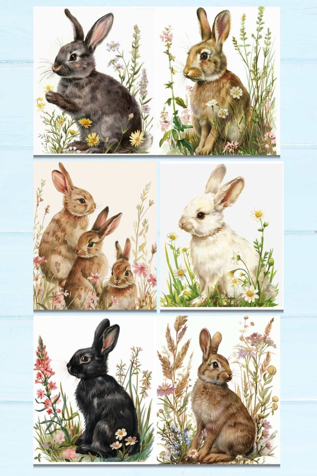 Free Easter Bunny Prints for Your Home