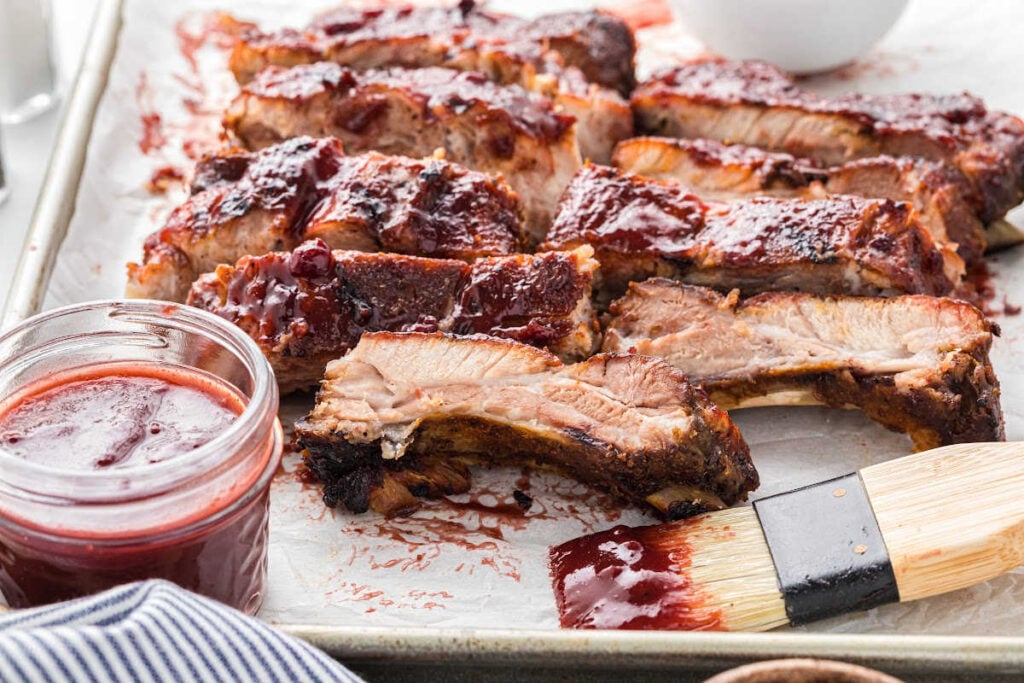 Family Favorite Baby Back Ribs (Oven to Grill)