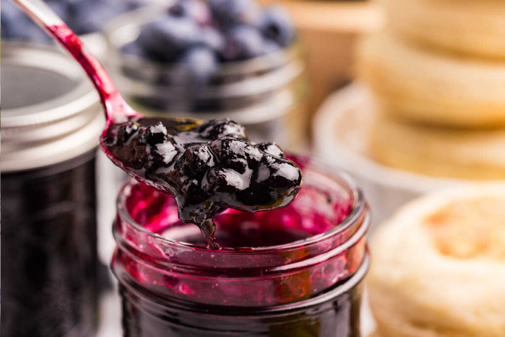 Blueberry Preserves for Canning