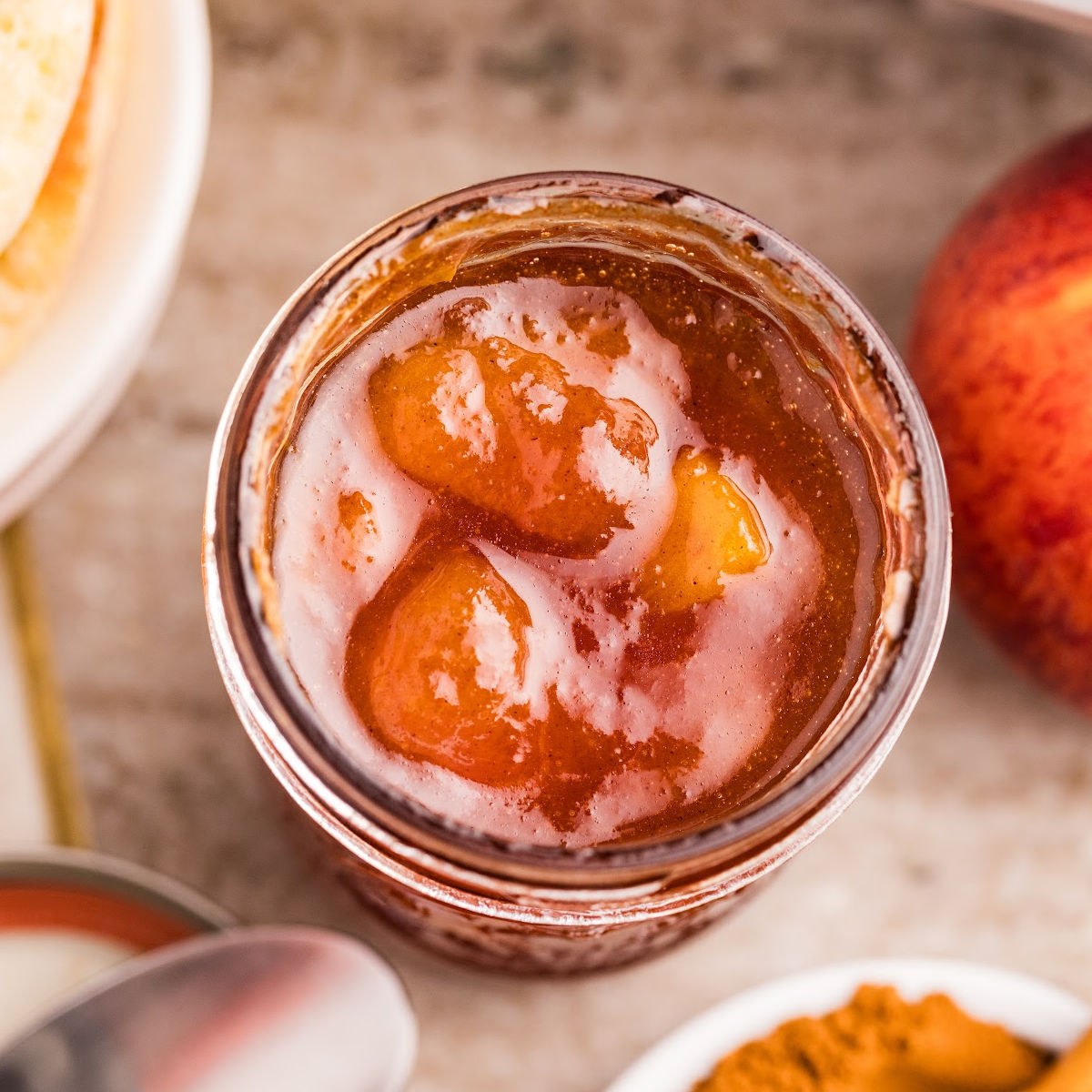 Peach Preserves with Cinnamon (Canning Recipe)