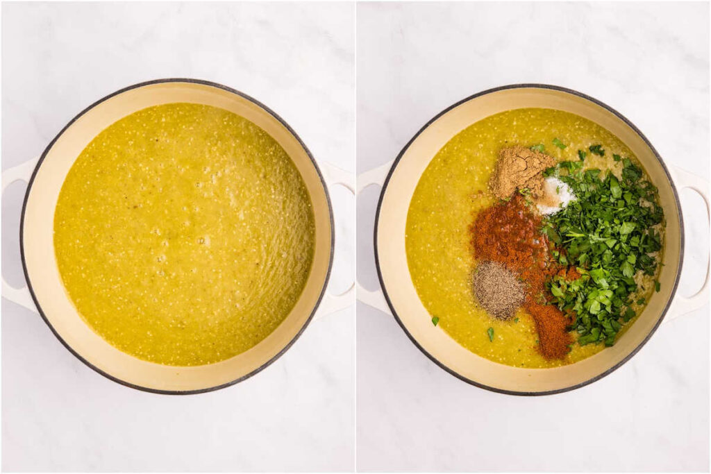 Salsa Verde for Canning (With Roasted Tomatillos)