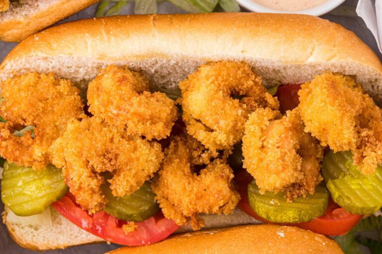 Shrimp Po-Boy Sandwiches