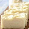 How to Make Triple Butter Soap For A Hard + Gentle Bar